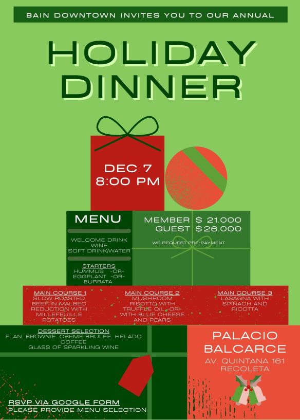 Events | BAIN Downtown | Buenos Aires International Newcomers